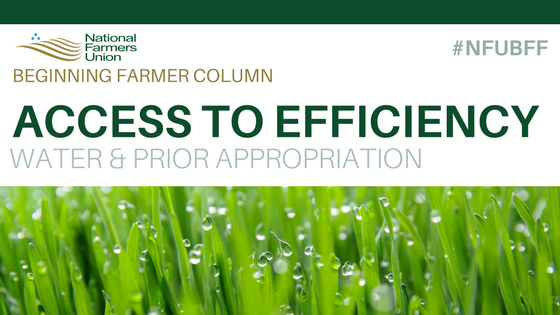 Access to Efficiency: Water & Prior Appropriation | Missouri Farmers Union